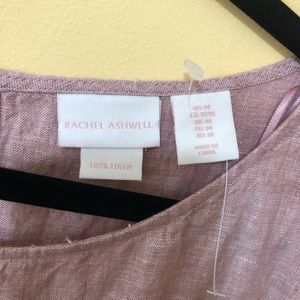 Rachel Ashwell | Dresses | New Rachel Ashwell 0 Linen Shift Tassel ...